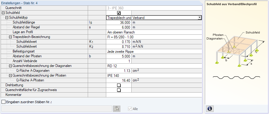 Schubfeld in der Tragwerksbemessung – Erfassung der seitlichen ...