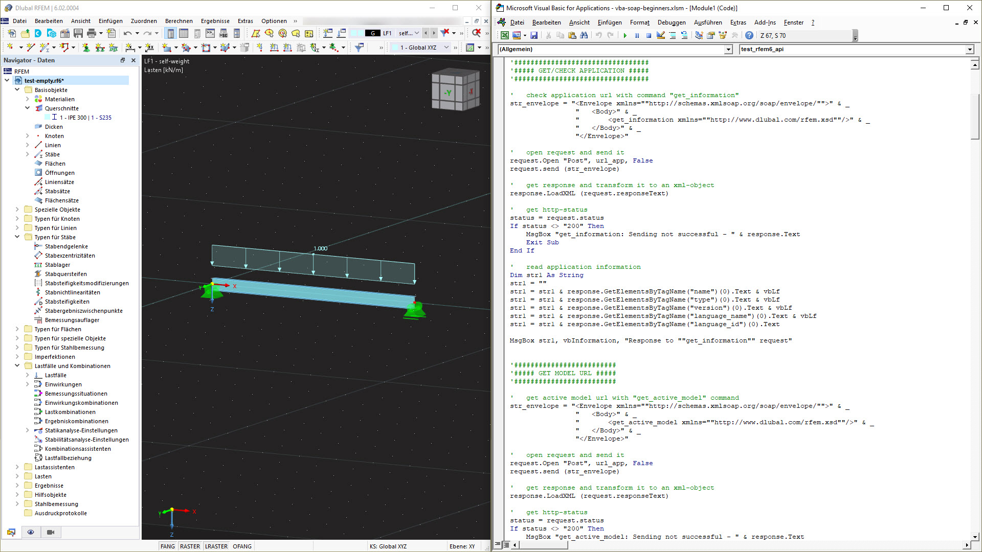 Tutorial Webservice-API in VBA