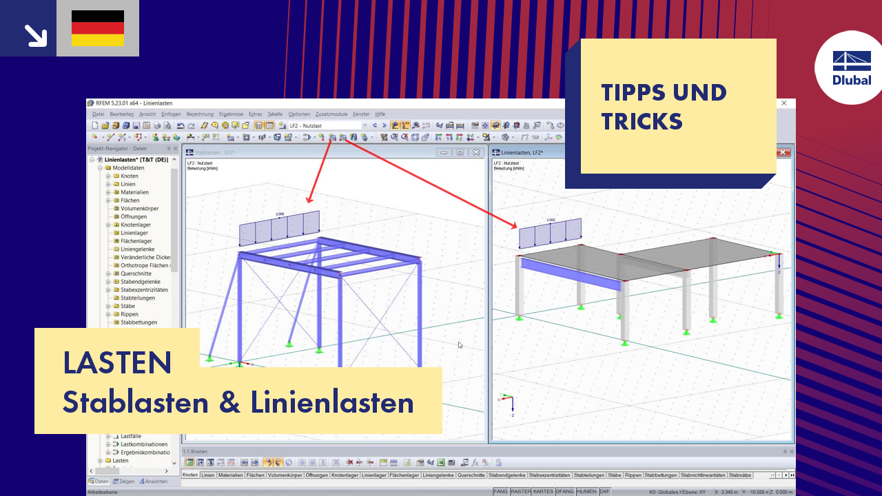 T&T 002 | Lasten - Stablasten & Linienlasten