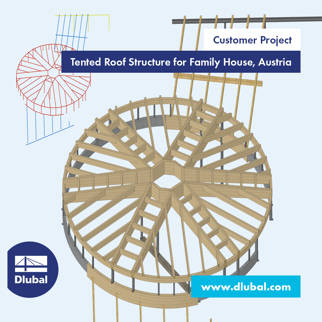 Customer Project | Tented Roof Structure for Family House, Austria