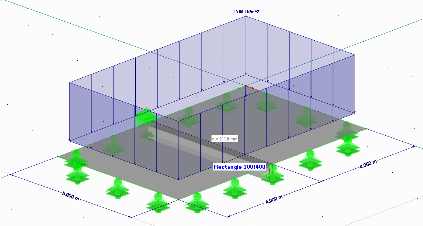 Differences in Determining the Internal Forces of Downstand Beams
