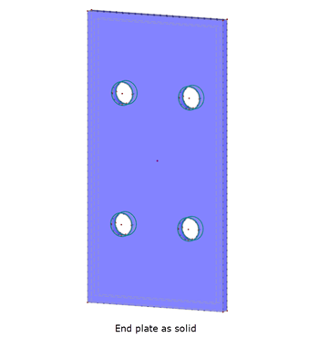 Modeling and Design of Pinned End Plate Connection