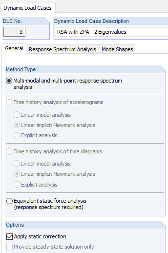 ZPA Method in Response Spectrum Analysis