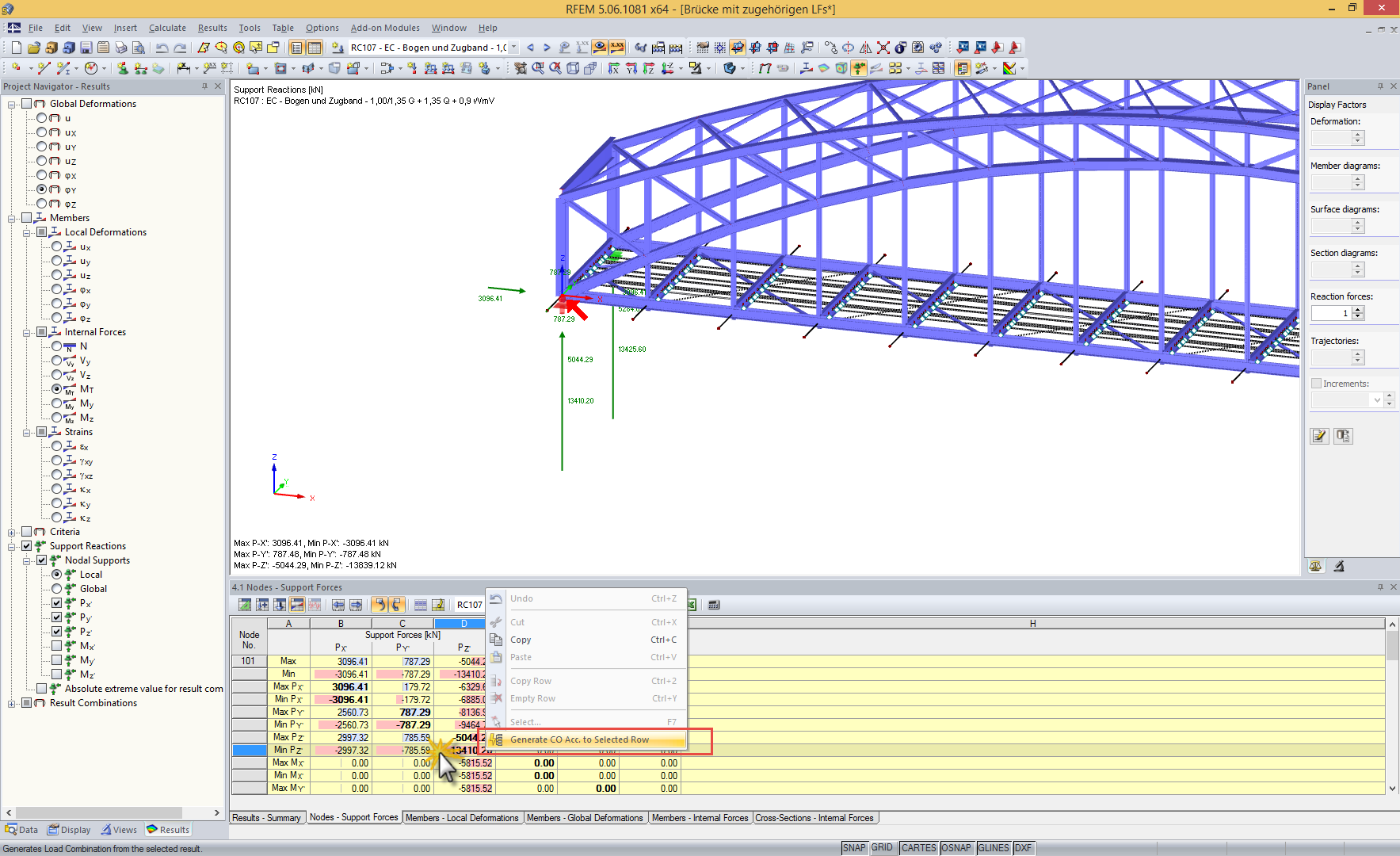 Generating LC from RC