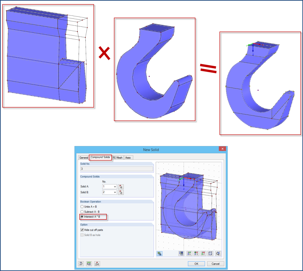 Boolean Operation "Intersect"