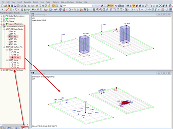 Displaying Distribution of Load 1