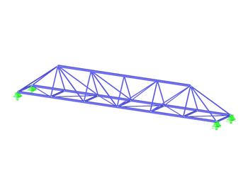 Bridge with I-Purlins| RFEM Model for Download