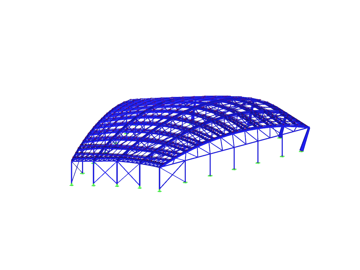 Steel Hall Structure | 818