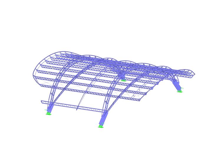 Open-Air Theater Grandstand Roof Structure in Sömmersdorf, Germany
