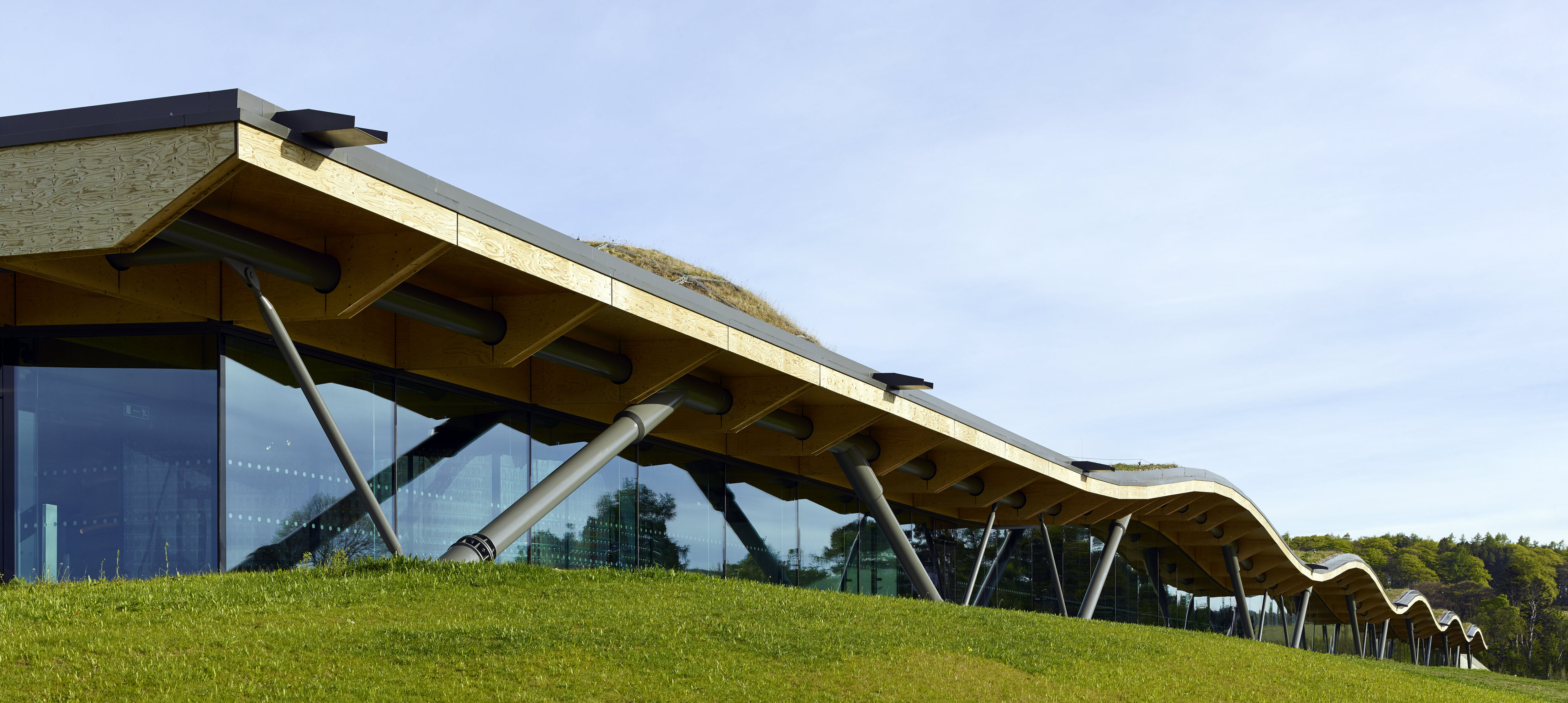 Customer Project | Timber Roof Structure | Macallan Distillery, Scotland