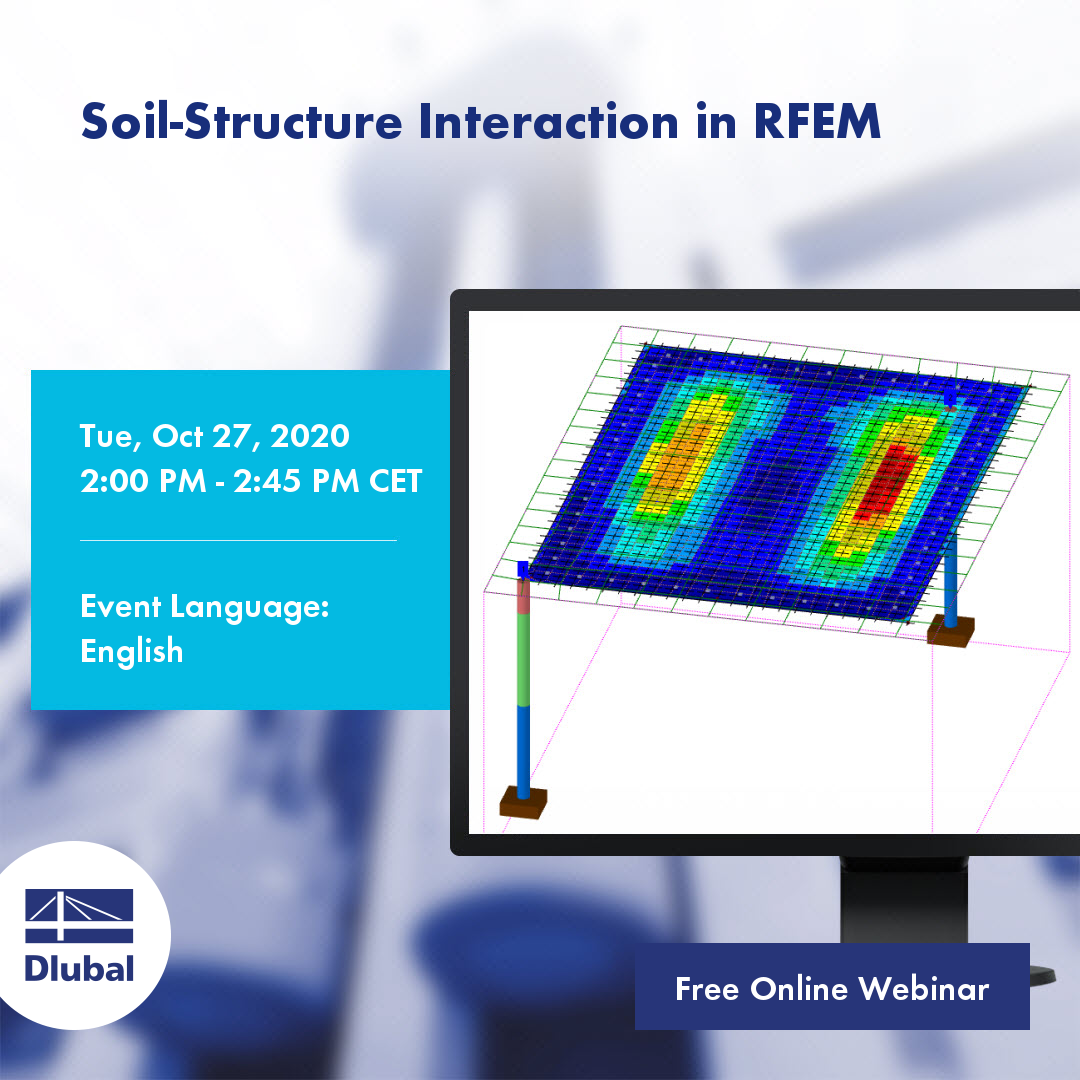 Webinar | Soil-Structure Interaction in RFEM | 27 October, 2020
