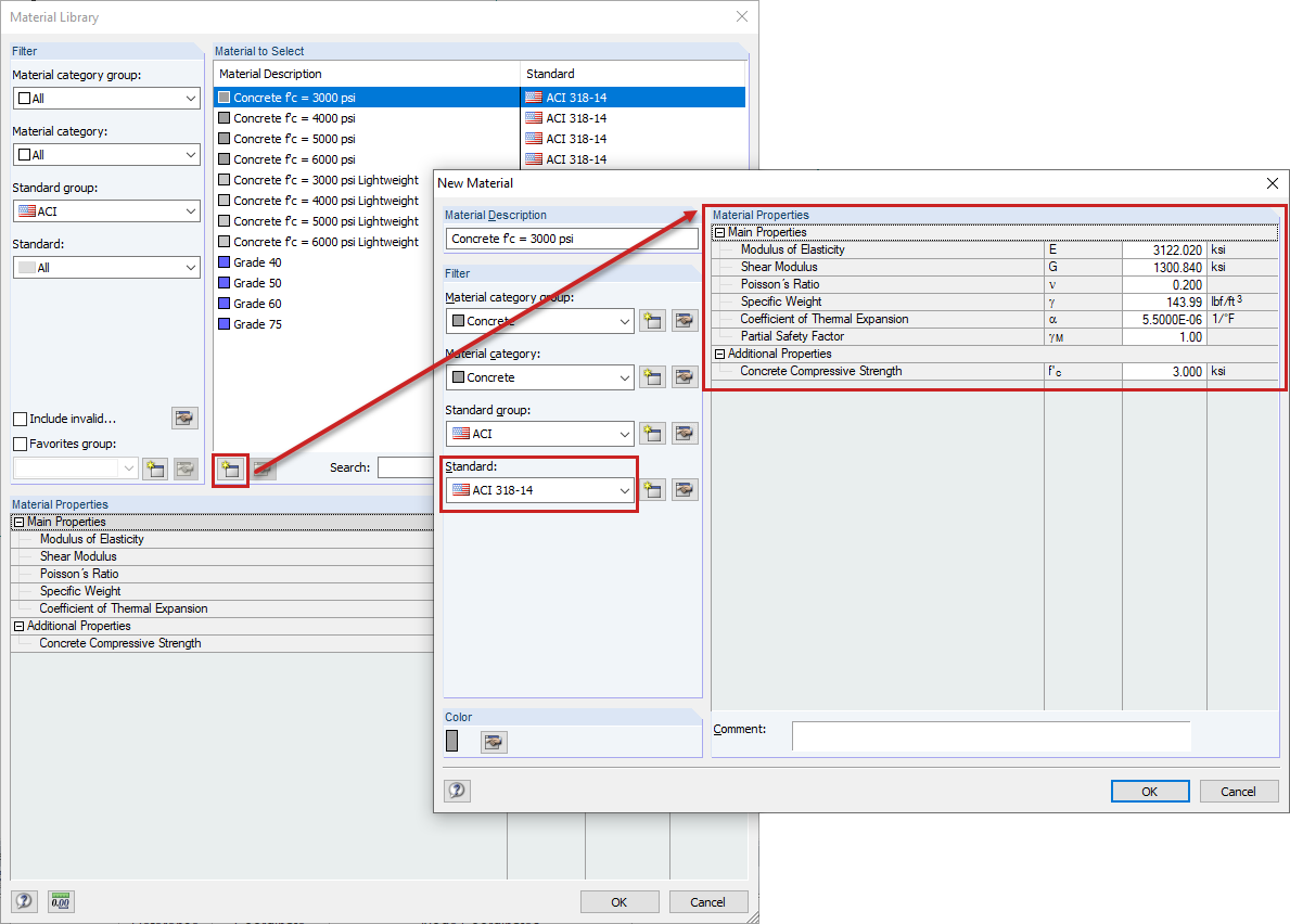 Design of User-Defined Materials
