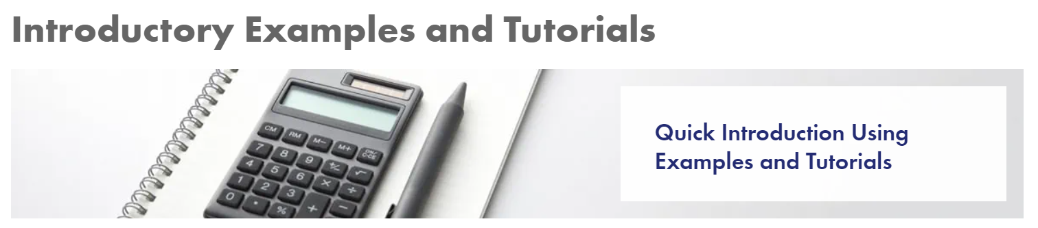 Getting Started with Our Programs