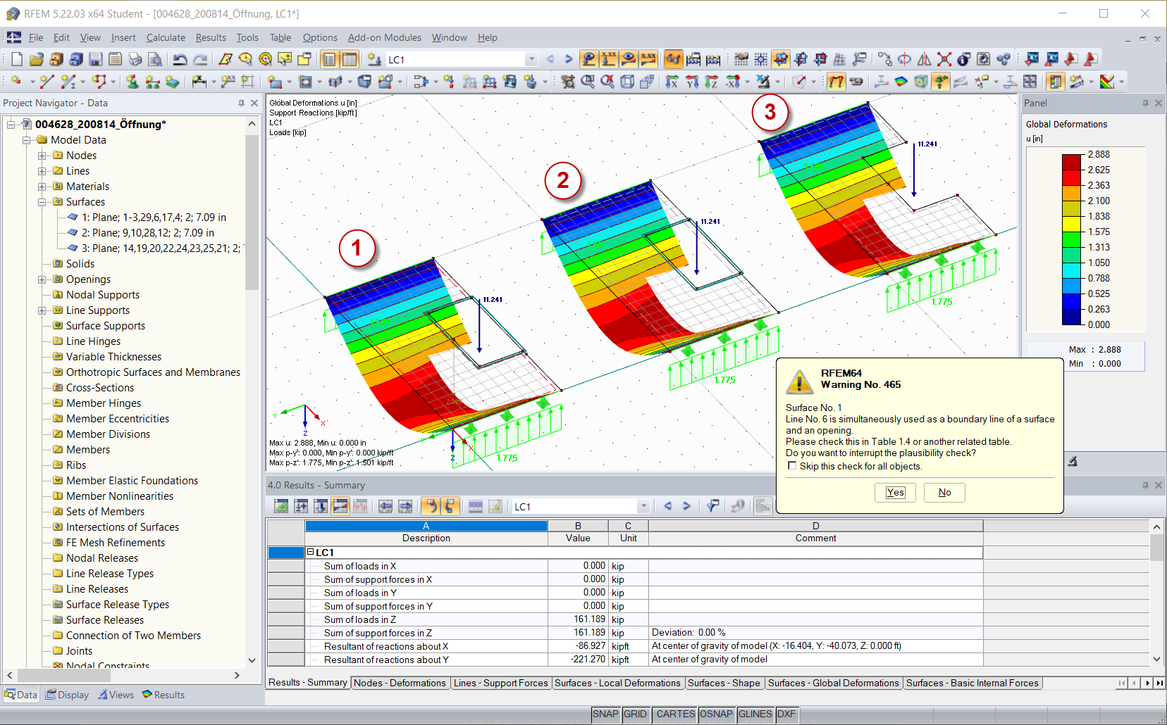 Warning 465: "Line [No.] is simultaneously used as a