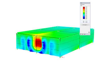 Blast Time History Analysis of Steel Structure | 002047