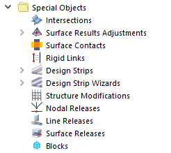 Special Objects | Structure | RFEM 6