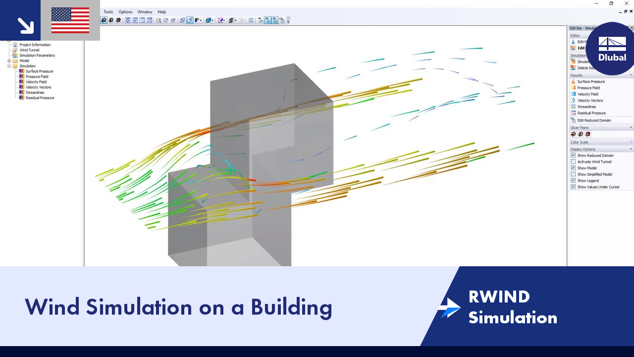 RWIND Simulation | Wind Simulation on Building