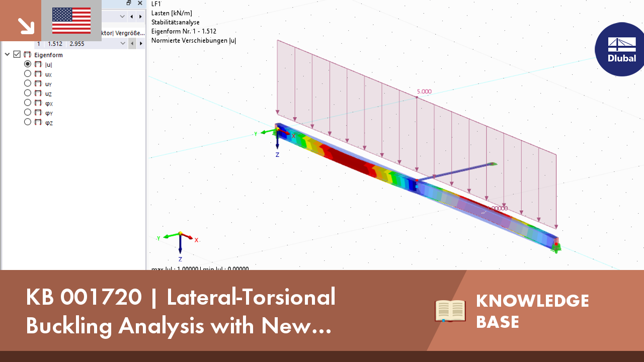 KB 001720 | Lateral-Torsional Buckling Analysis with New Torsional ...