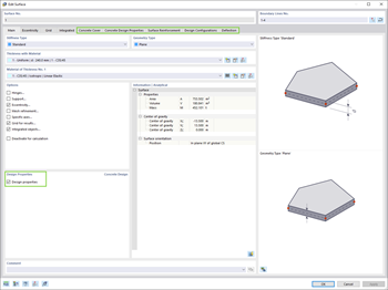 Bending Design of Reinforced Concrete Slab in RFEM 6
