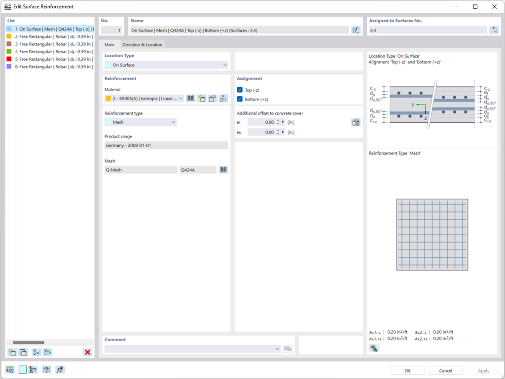 Concrete Design for RFEM 6 | Features