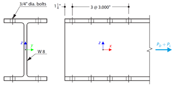 W-Shaped Flexural Member Design According to AISC F.1-1A