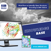 Wind Flow on Laterally Open Structures According to DIN 1055-4