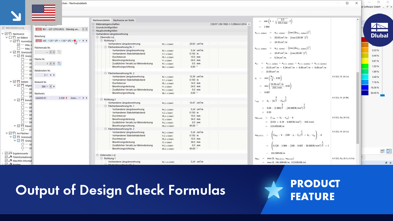 Output of Design Check Formulas | PRODUCT FEATURE