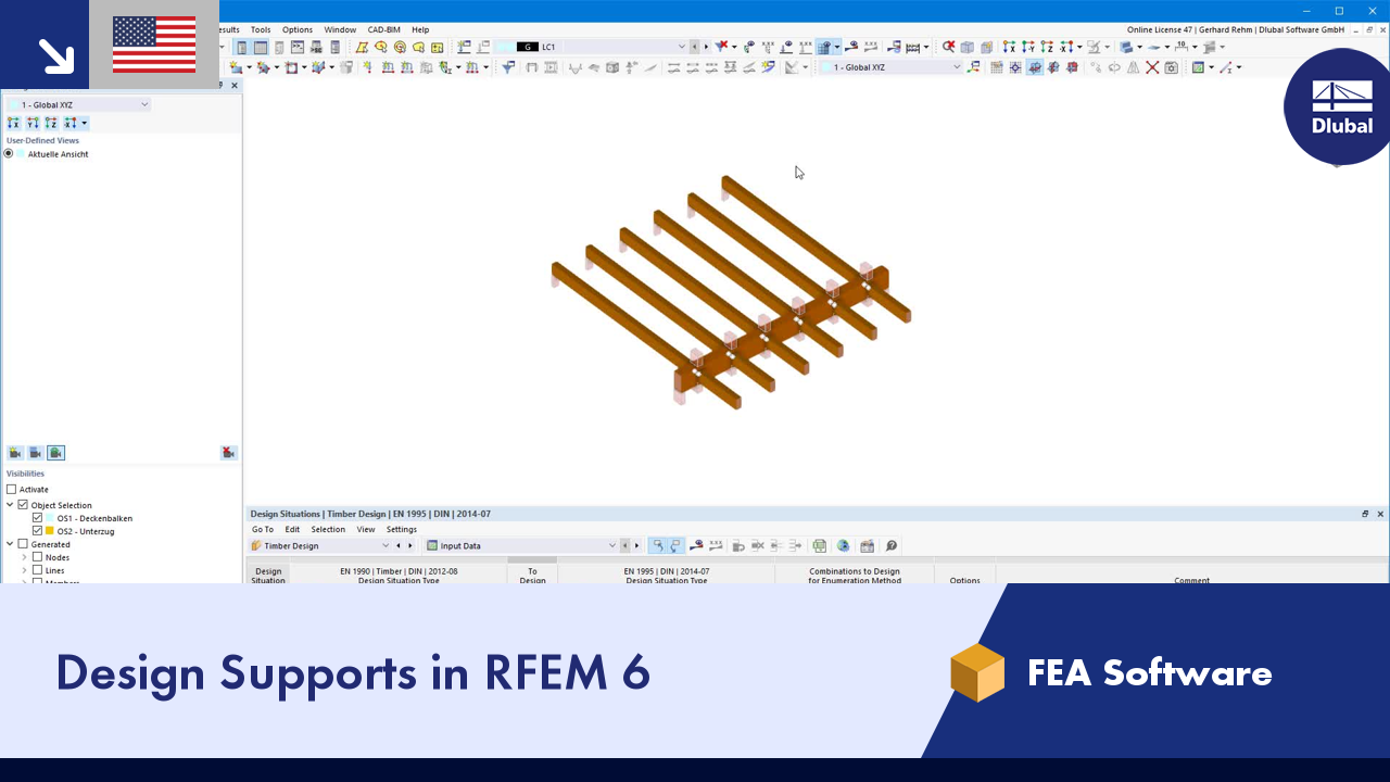 Design Supports in RFEM 6