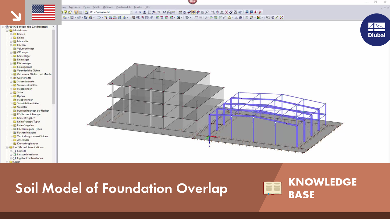 Soil Model for Foundation Overlap | KNOWLEDGE BASE
