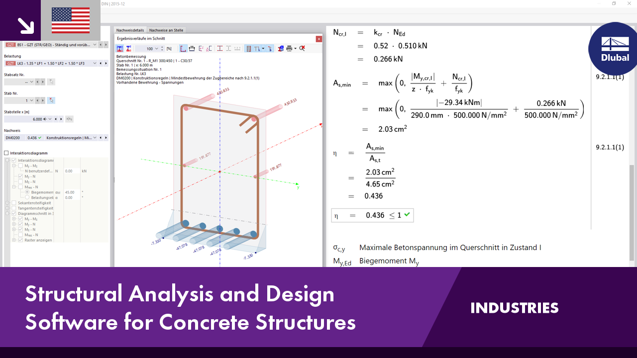 Structural Analysis and Design Software for Concrete Structures