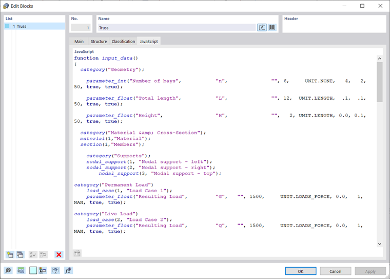 Converting Scripts into Blocks