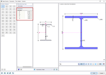 Cross-Section Parameter Modifications