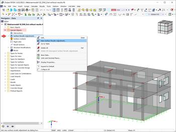 Defining Surface Results Adjustments in RFEM 6