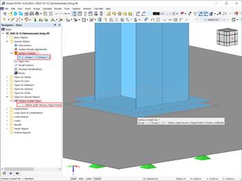 Surface Contacts in RFEM 6