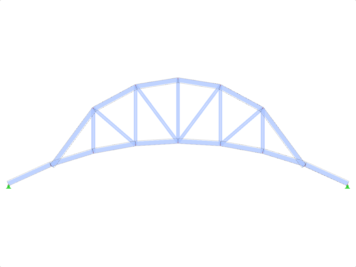 FT910c-plg | Bow Barrel Truss | 001679
