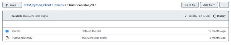 Practical Applications Using Python and RFEM 6 | 2D Truss Generator