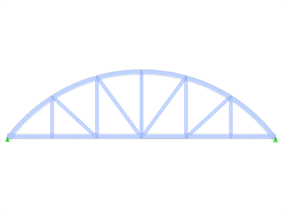 FT706c-crv-a | Bowstring Truss | 001626