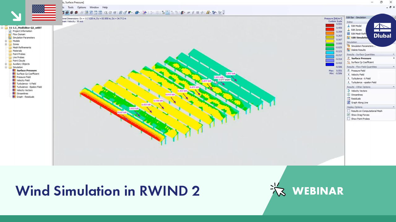 Wind Simulation in RWIND 2: Modeling, Wind Load Generation, and ...