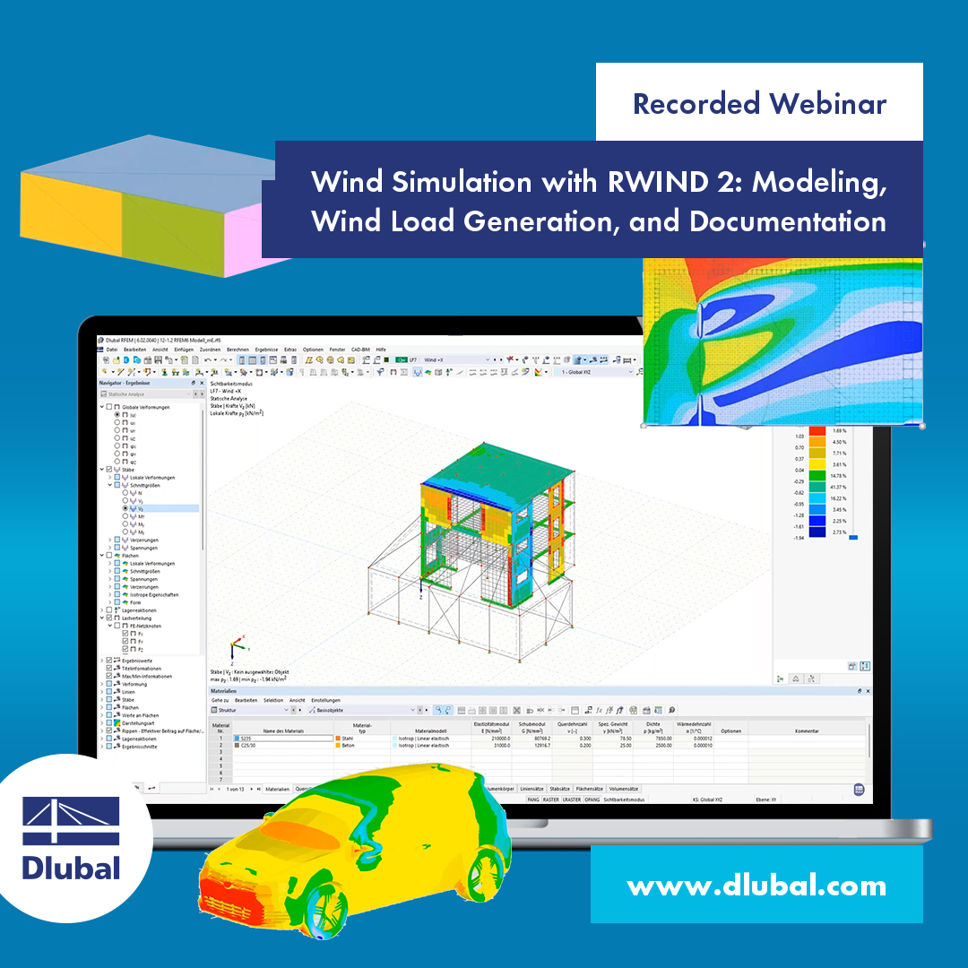 Recorded Webinar: Wind Simulation with RWIND 2: Modeling,
