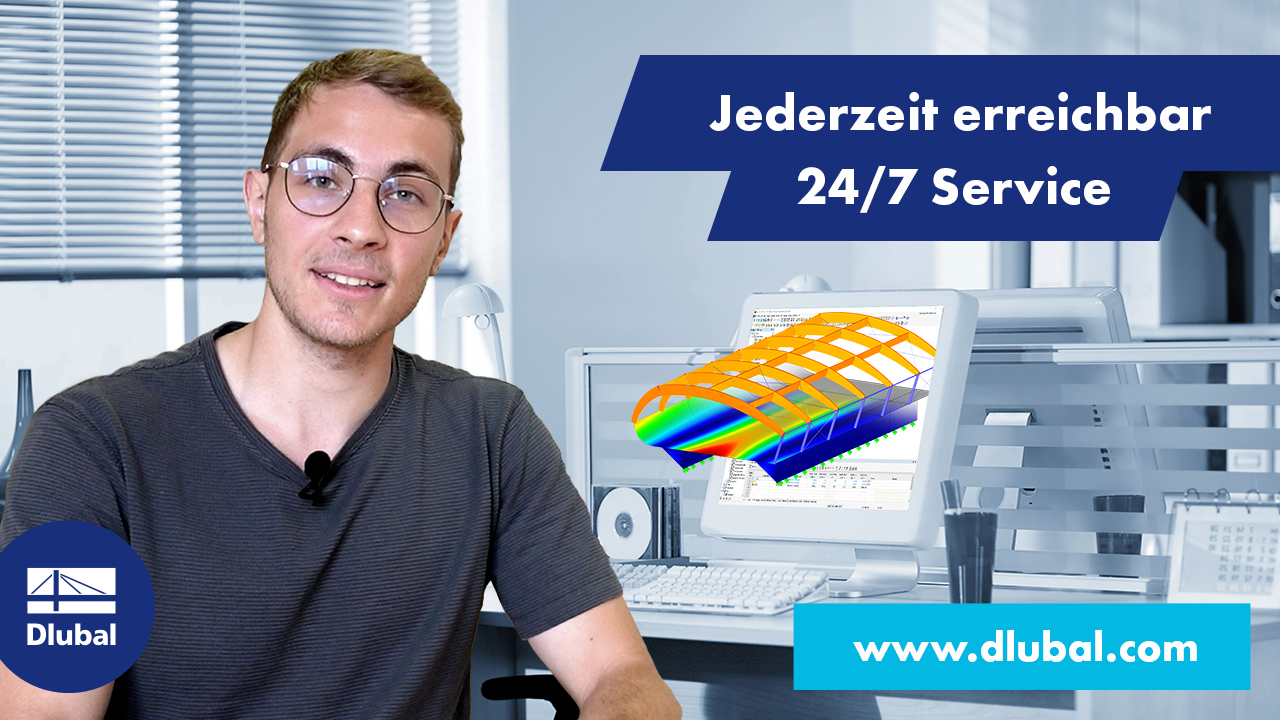 Dlubal Blog | 24/7 Support at Dlubal