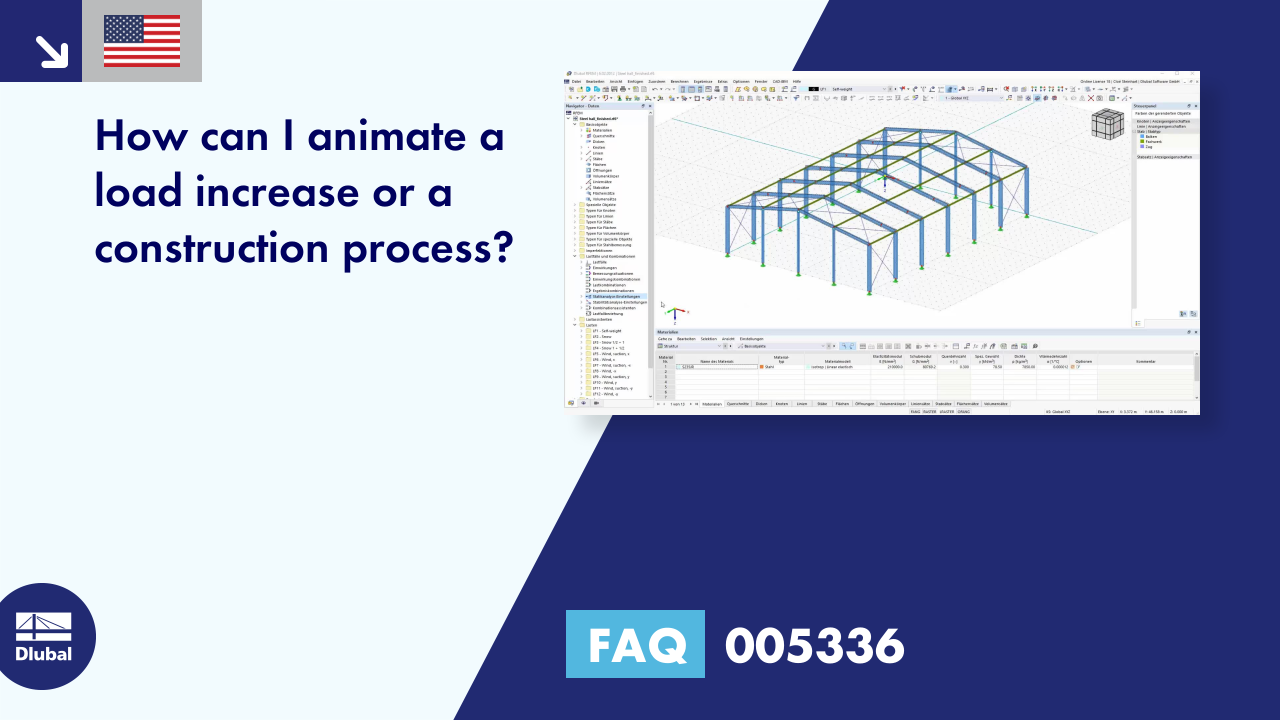 Animation of Load Increment