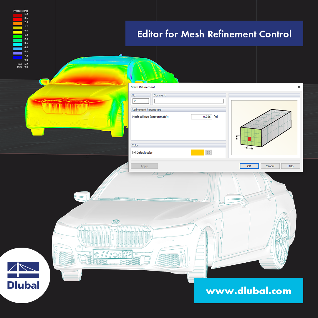 Editor for Mesh Refinement Control
