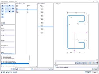 Design of Cold-Formed Steel Sections in RFEM 6