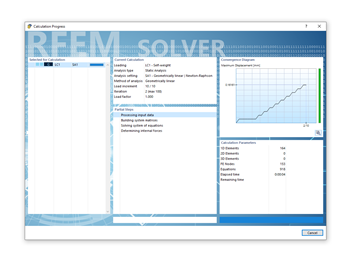 Calculation Diagrams in RFEM 6 and RSTAB 9