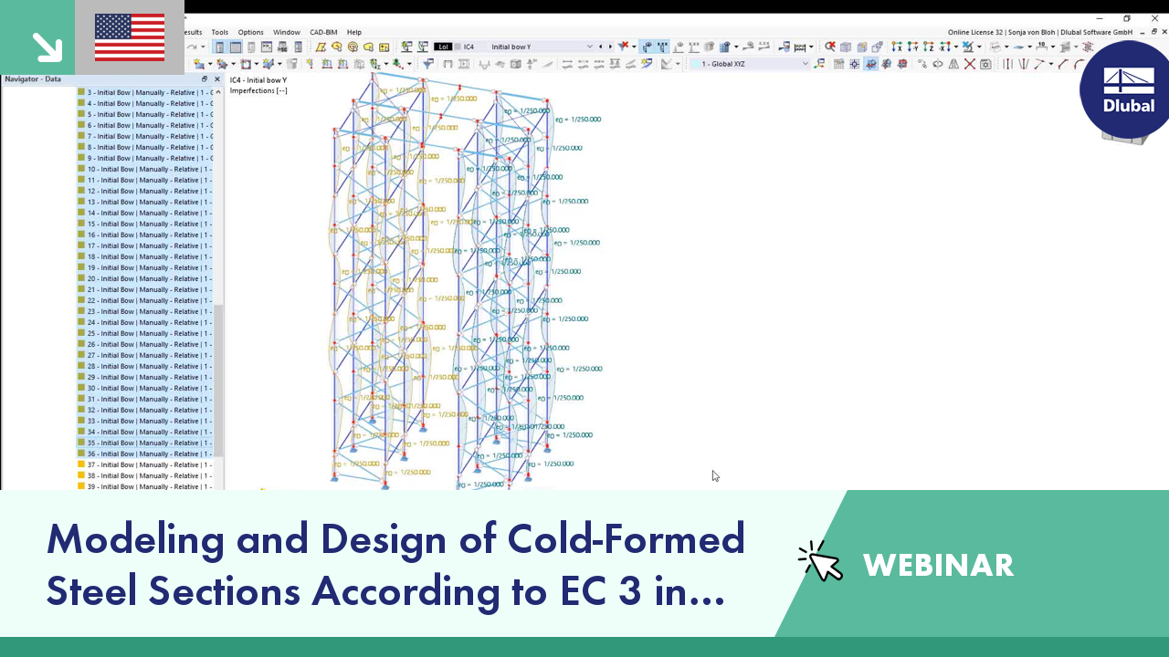 Modeling and Design of Cold-Formed Steel Sections According to EC 3 in ...