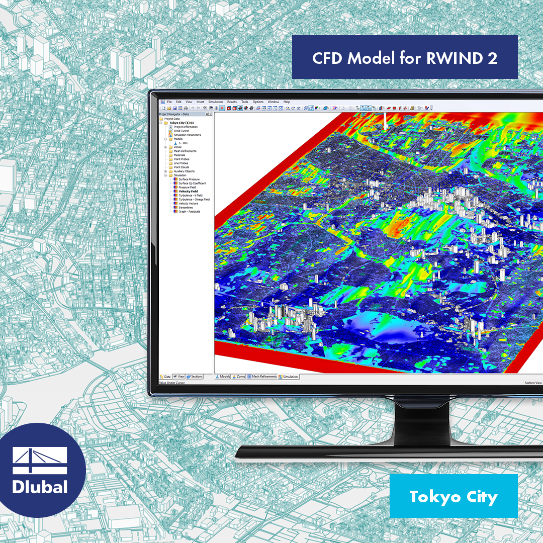 Tokyo City | CFD Model for RWIND 2
