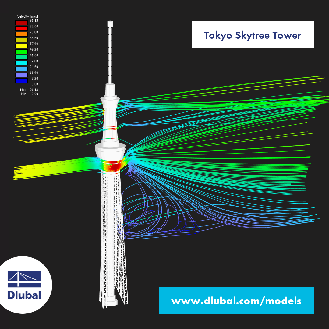 Tokyo Skytree Tower | Structural Analysis Model to Download