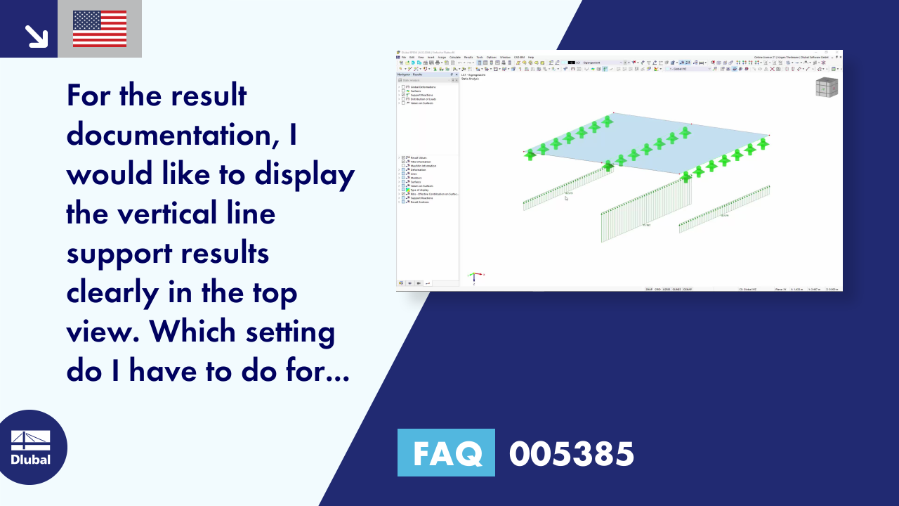 FAQ 005385 | For the result documentation, I would like to display the ...