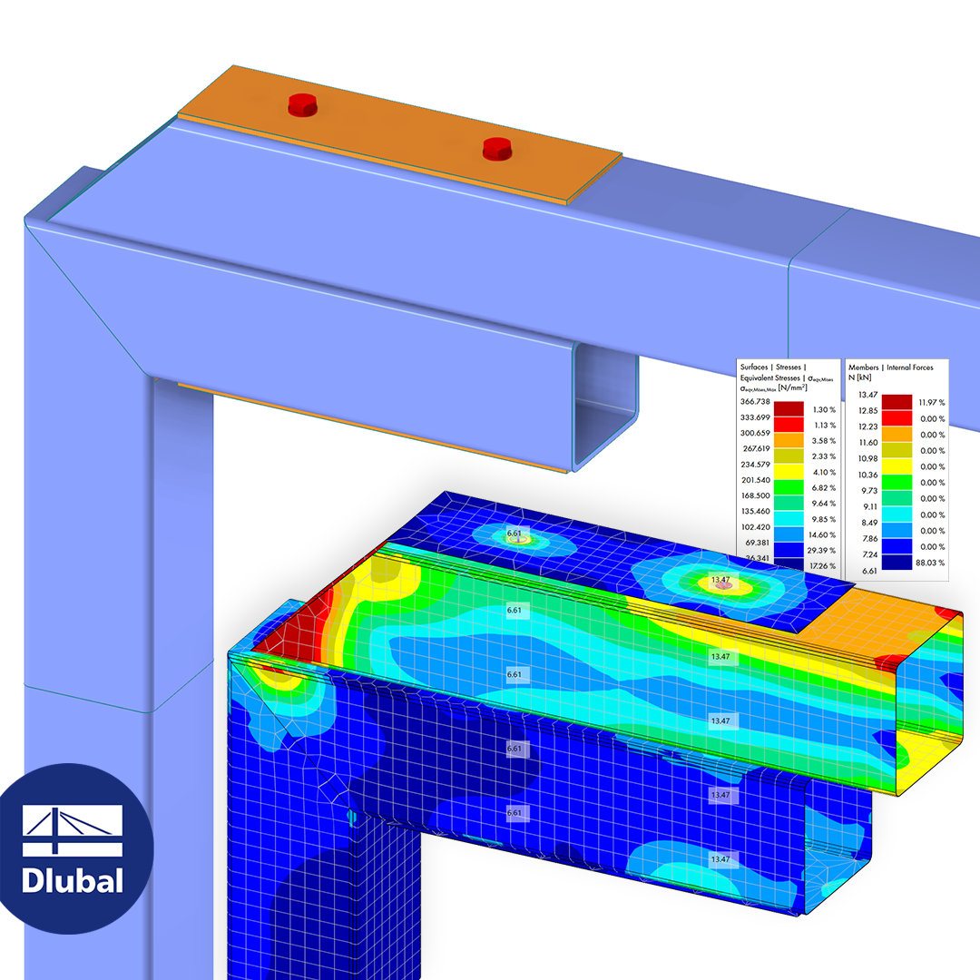 Connector | Structural Analysis Model for RFEM 6 to Download