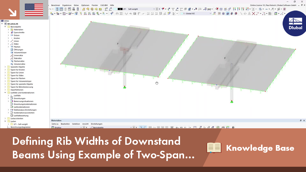 KB 001821 | Defining Rib Widths of Downstand Beams Using Example of Two ...